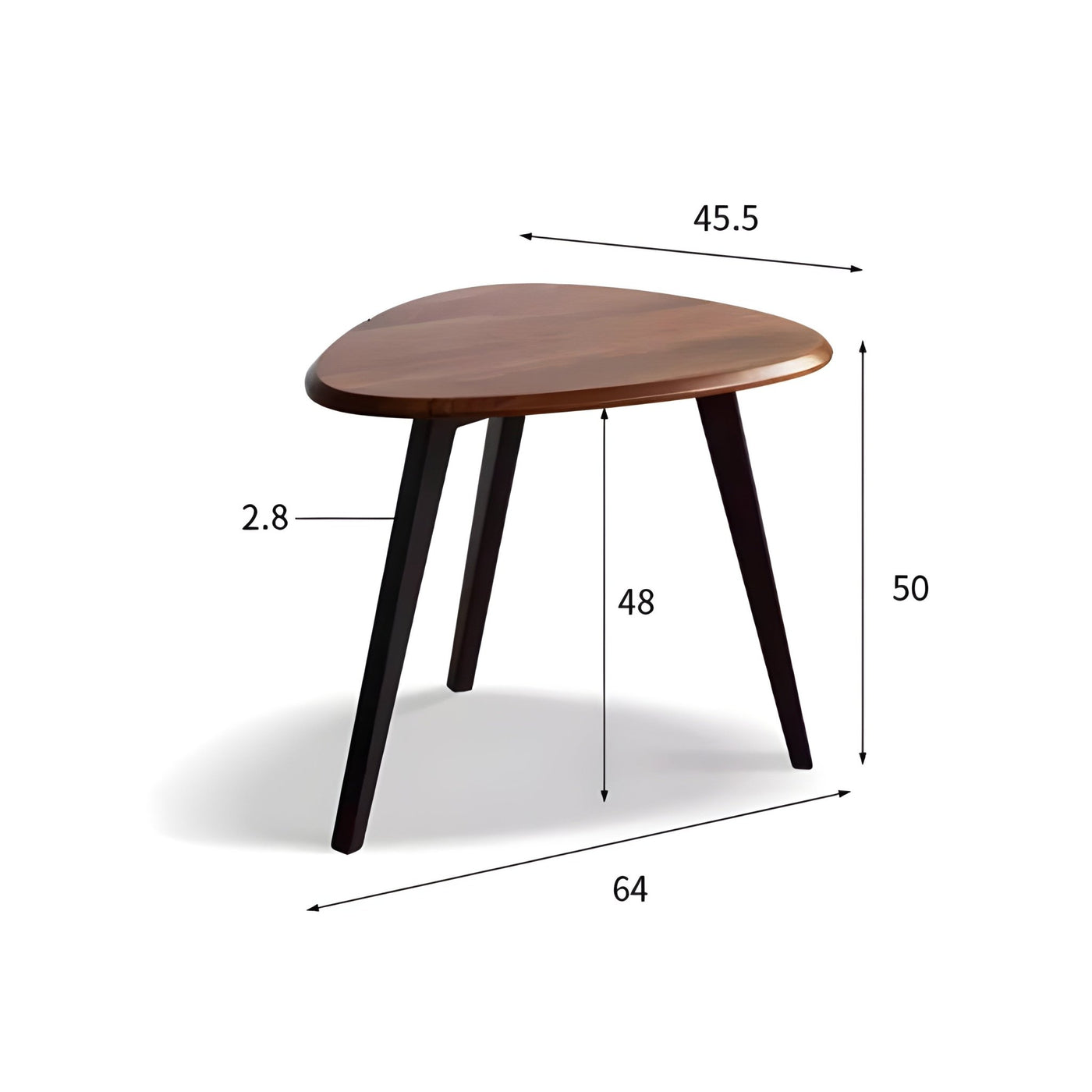 Augusta Solid Walnut Coffee Table Set – Oak Furniture Store