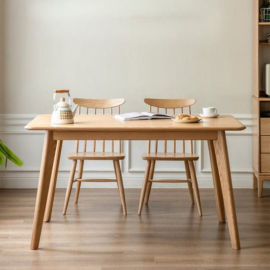 Bremen Natural Solid Ash Dining Table – Oak Furniture Store New Zealand