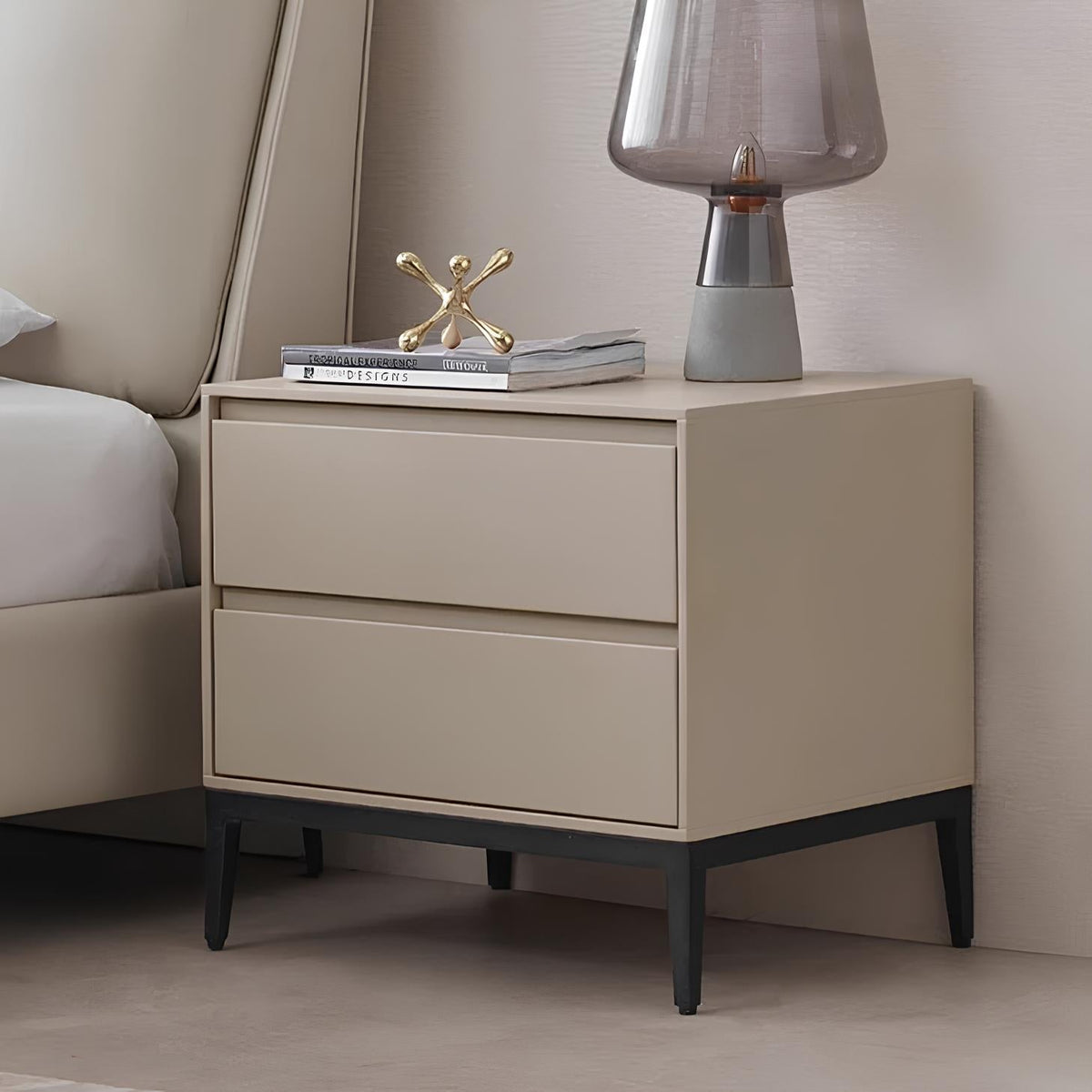 Helsingborg Solid Wood Large Bedside Table – Oak Furniture Store New ...