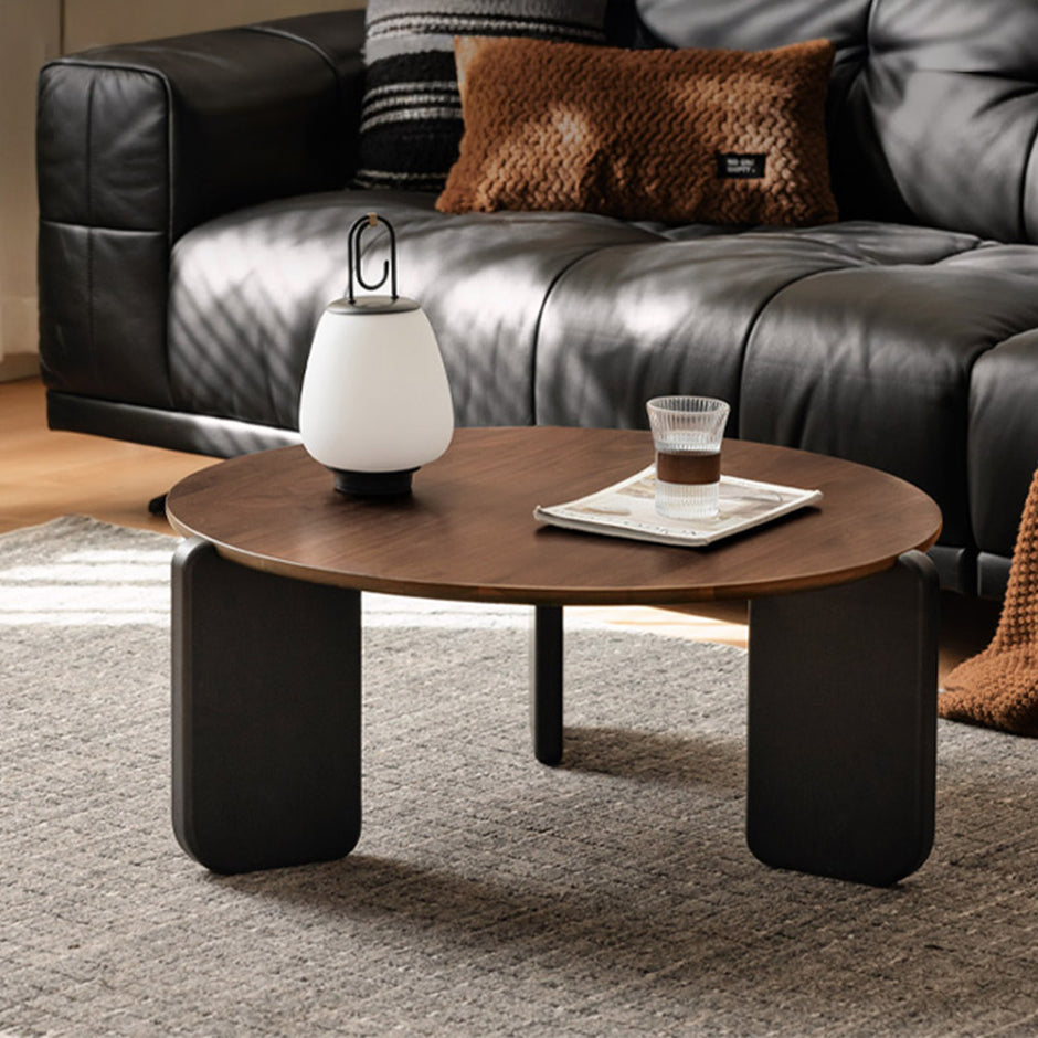 Jelling Natural Solid Walnut Coffee Table Set – Oak Furniture Store