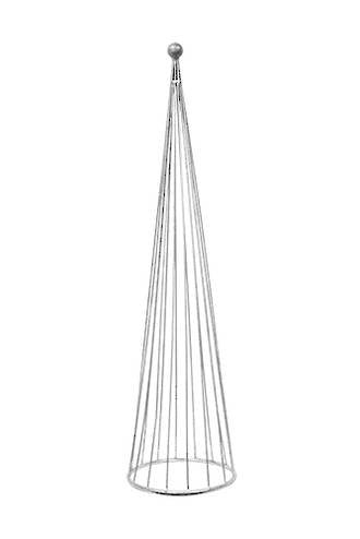 Large Metal Wire Cone Tree | Oak Furniture Store