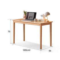 Lyon Natural Solid Oak Office Desk – Oak Furniture Store New Zealand