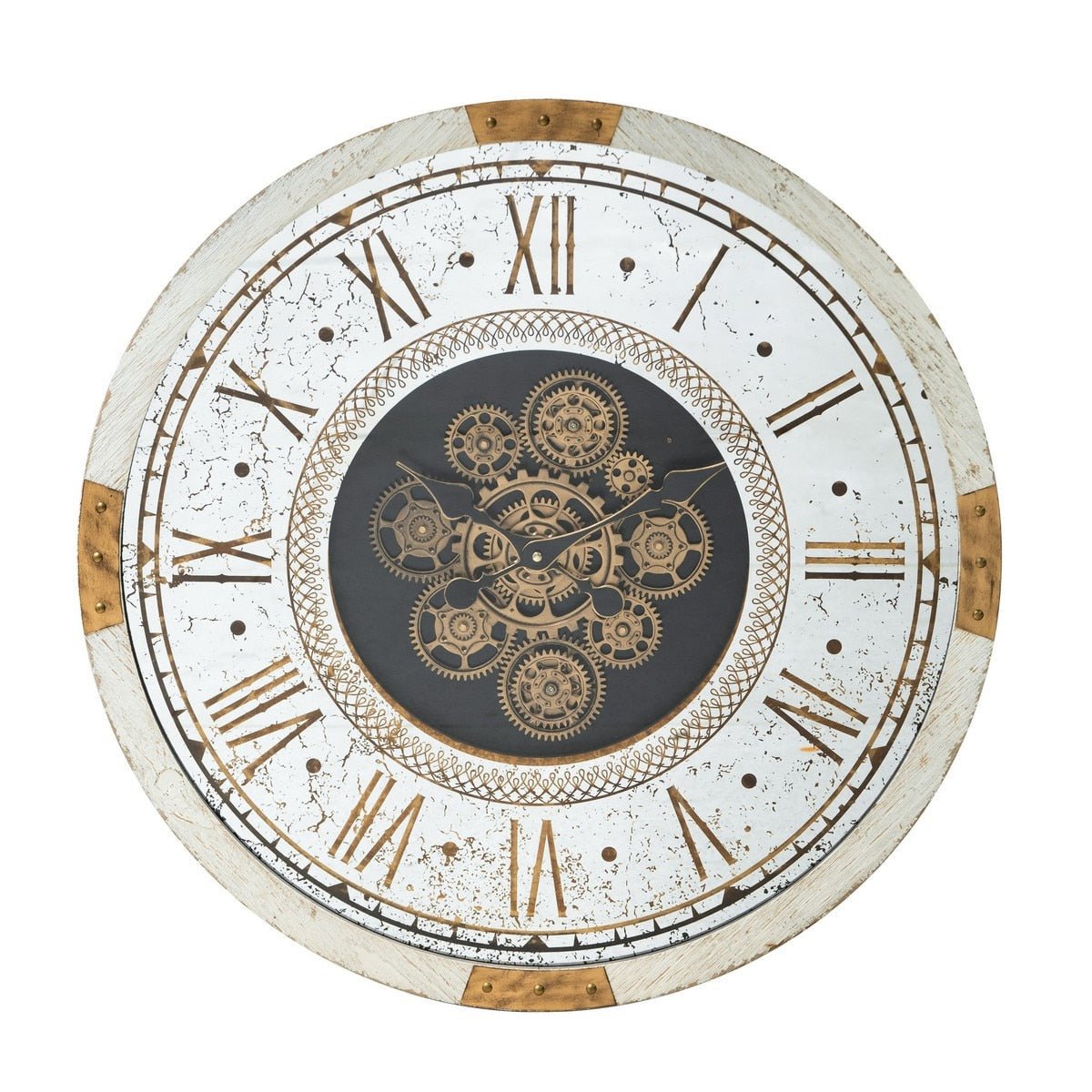 Mechanical Gear Clock – Oak Furniture Store New Zealand