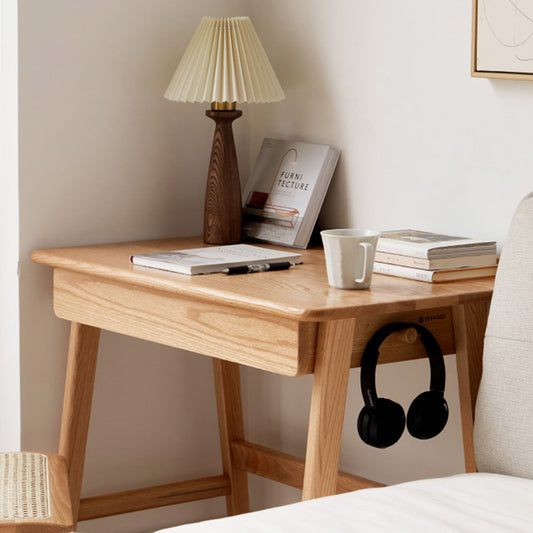 Narbonne Natural Solid Oak Office Desk – Oak Furniture Store New Zealand