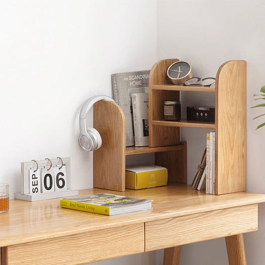 Padure Natural Solid Oak Extending Desktop Corner Shelf – Oak Furniture ...