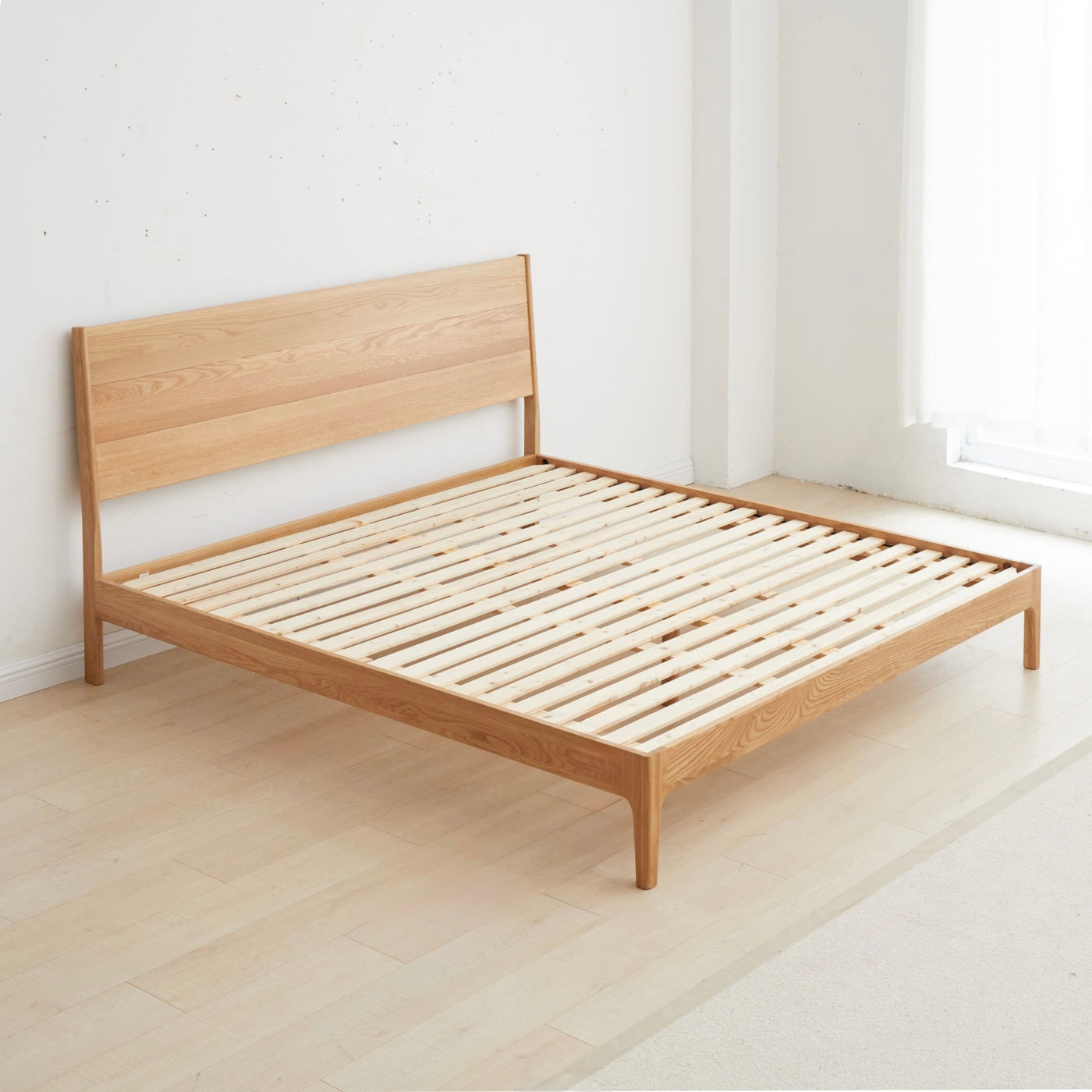 Seattle Solid Oak Bed Frame – Oak Furniture Store New Zealand