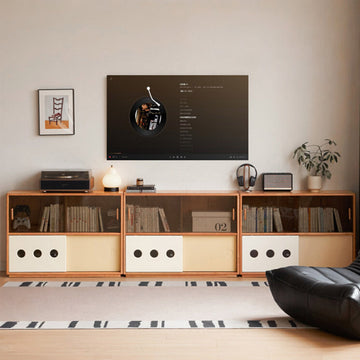 Tonnac Solid Cherry Small Bookcase/Sideboard – Oak Furniture Store New ...