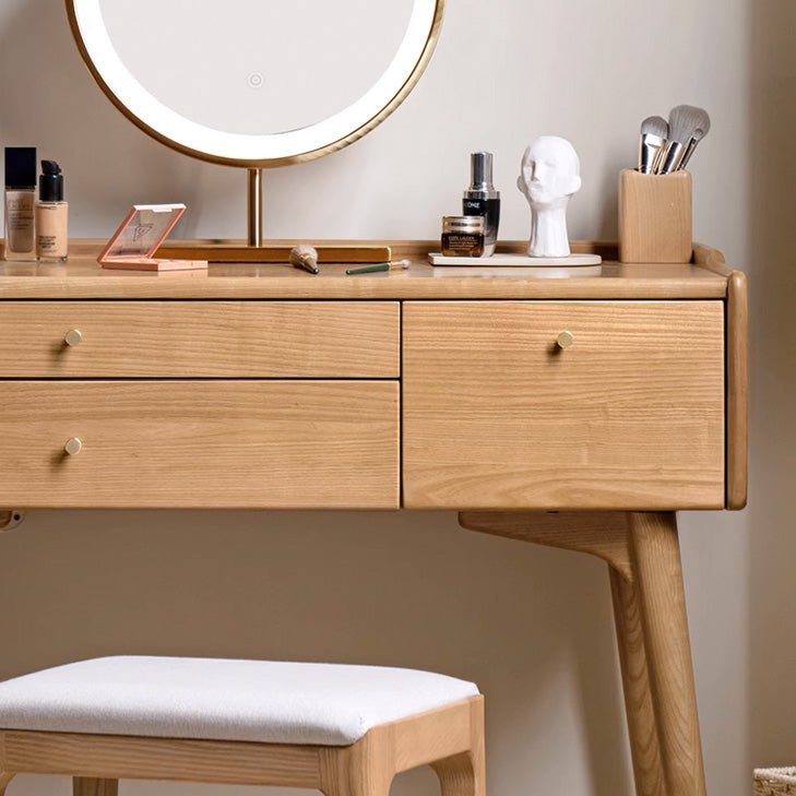 Beverley Solid Ash Dressing Table | Oak Furniture Store