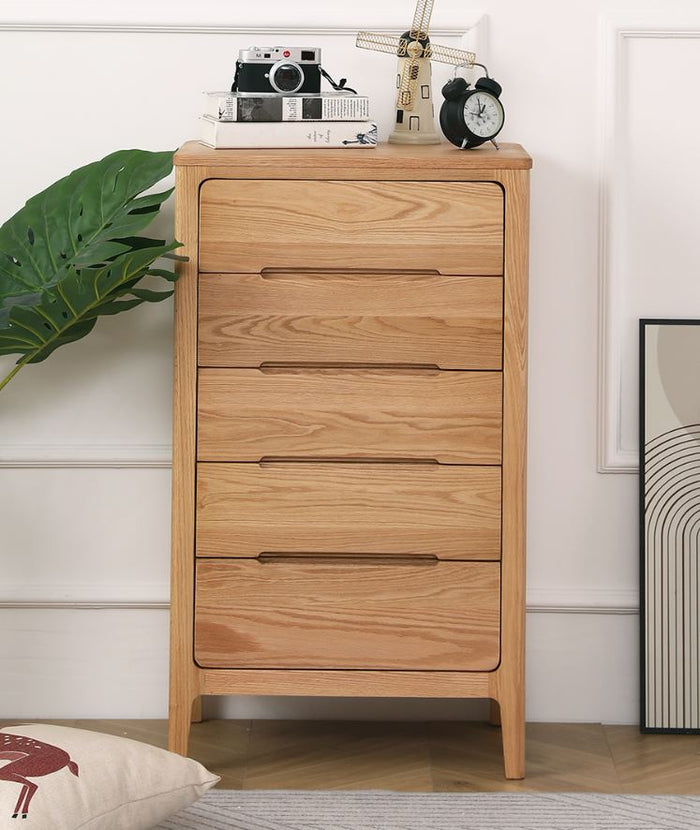 Seattle Solid Oak 3+4 Chest Drawers | Oak Furniture Store
