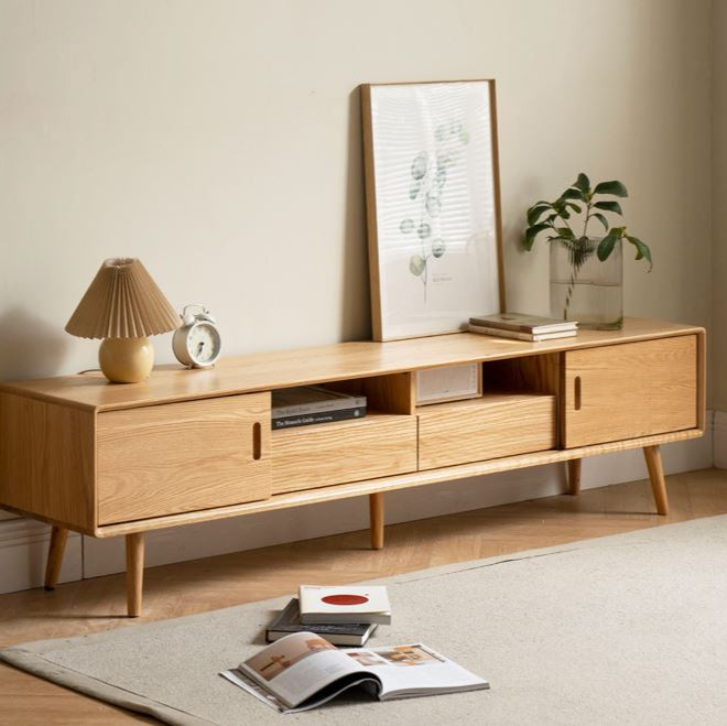 Yorko Solid Oak TV unit | Oak Furniture Store